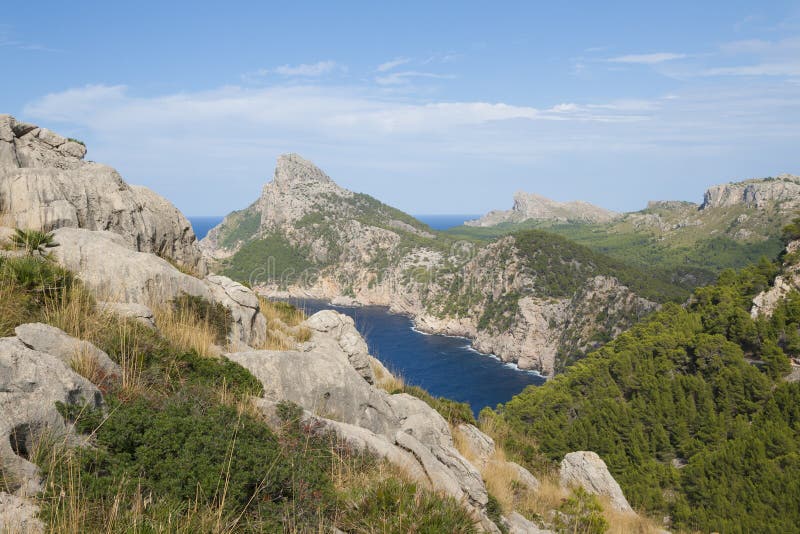Landscape on Mallorca stock image. Image of landscape - 70916189