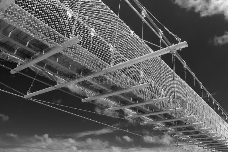 Landscape of Man Made Building the Bridge Stock Image - Image of ...