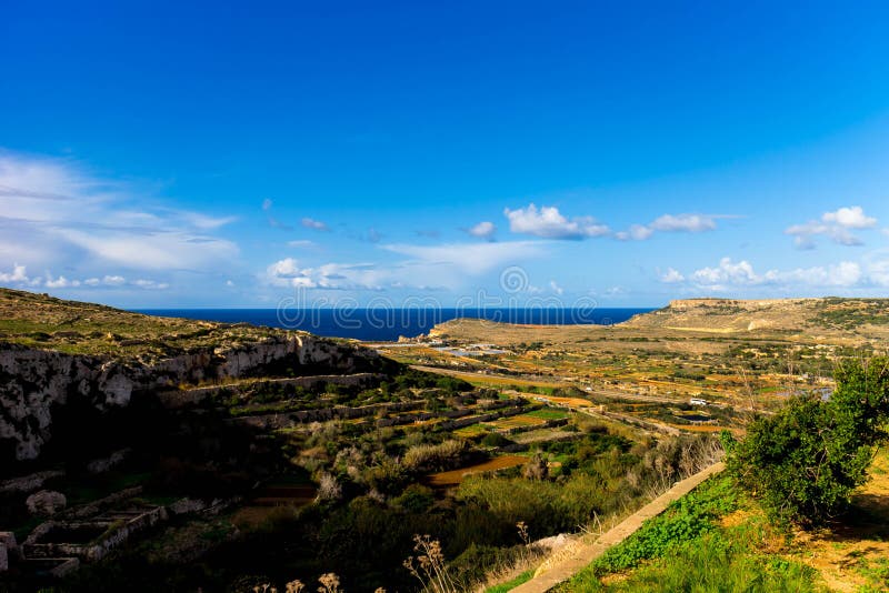 Landscape of Marfa Peninsula Stock Image - Image of natural ...