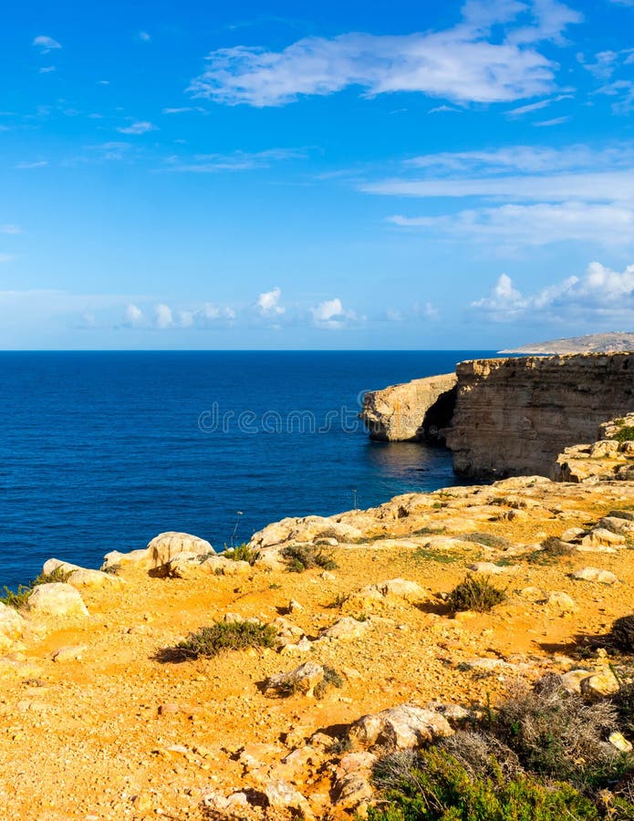 Landscape of Marfa Peninsula Stock Image - Image of peninsula, maltan ...