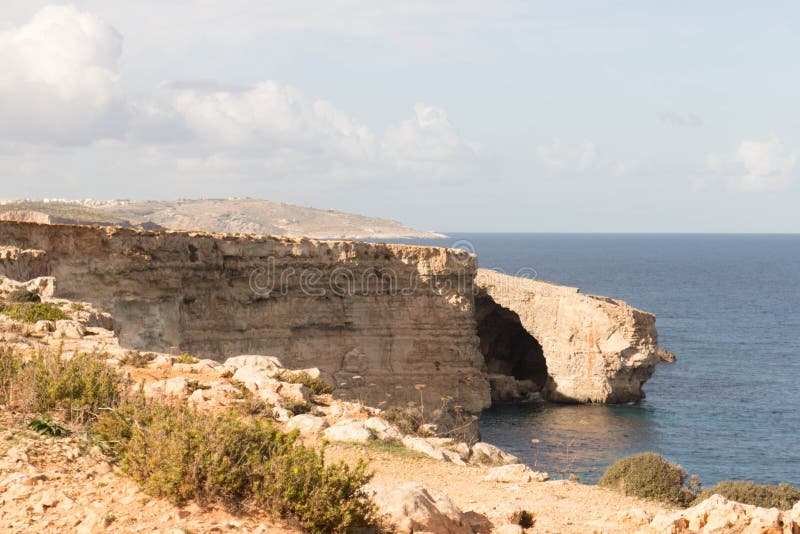 Landscape of Marfa Peninsula Stock Image - Image of cliffs, cruise ...