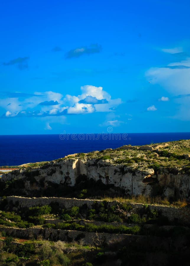Landscape of Marfa Peninsula Stock Image - Image of maltan, landscape ...