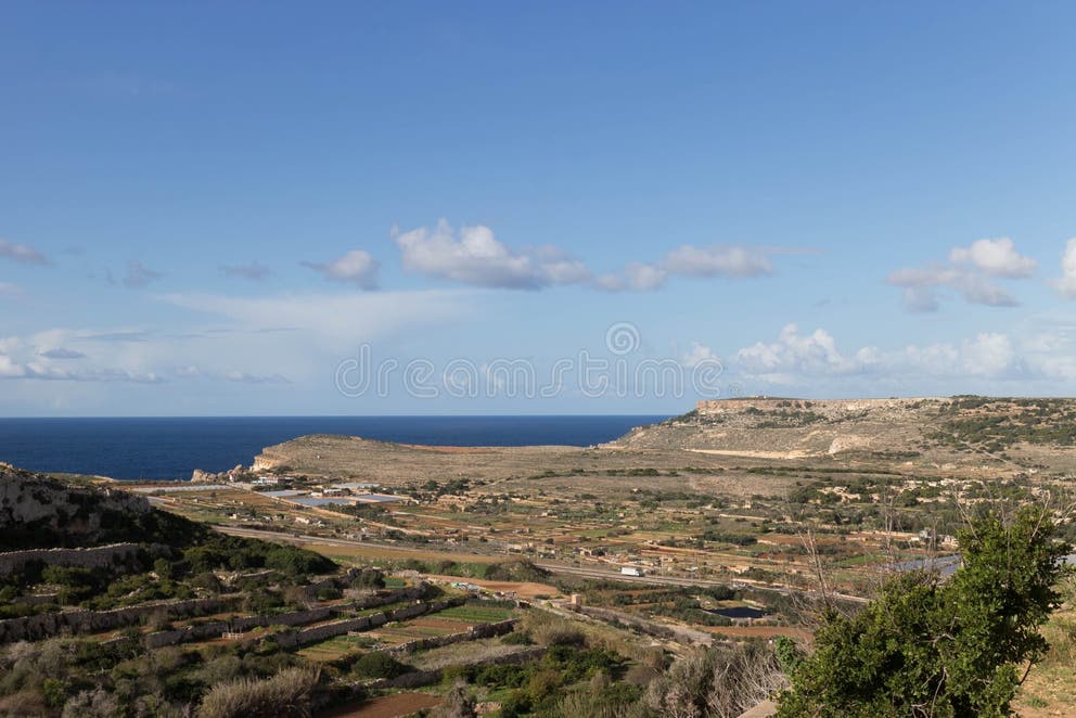 Landscape of Marfa Peninsula Stock Photo - Image of meditereanean ...