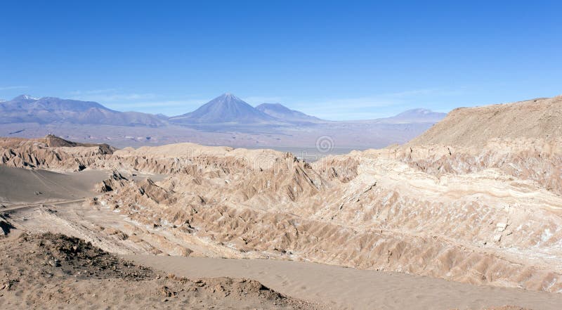 Landscape in mars valley stock image. Image of travel - 255829539