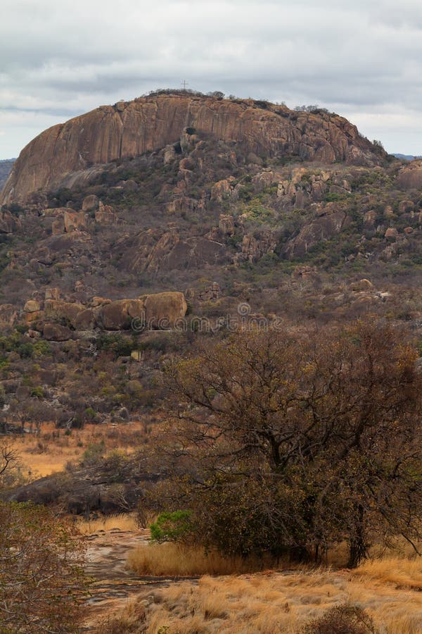 Landscape of the Matopo National Park in Zimbabwe Stock Image - Image ...
