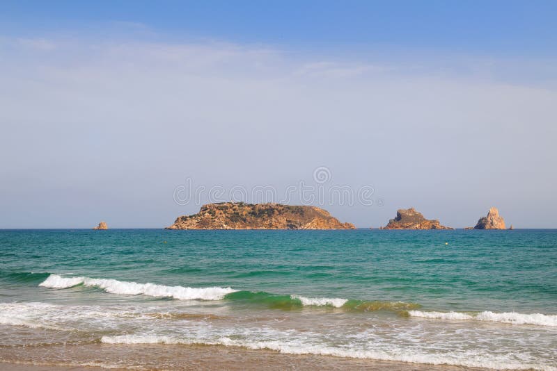 Landscape with Medes Islands Stock Photo - Image of landscape, outdoors ...