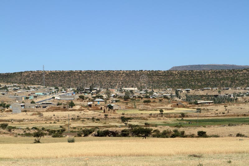 Landscape at Mekele in Ethiopia Stock Image - Image of landscape ...