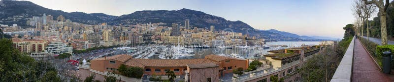 Monaco landscape stock image. Image of palace, aerial - 114359947