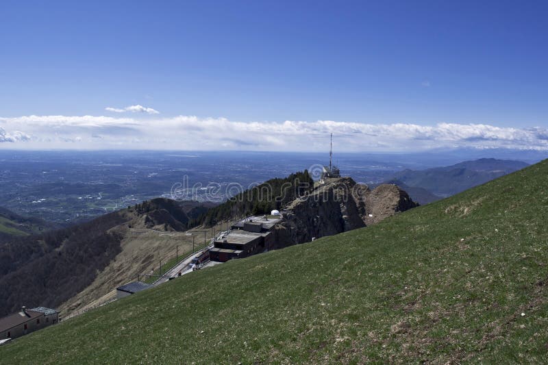 Monte generoso stock image. Image of field, mountain - 39143391