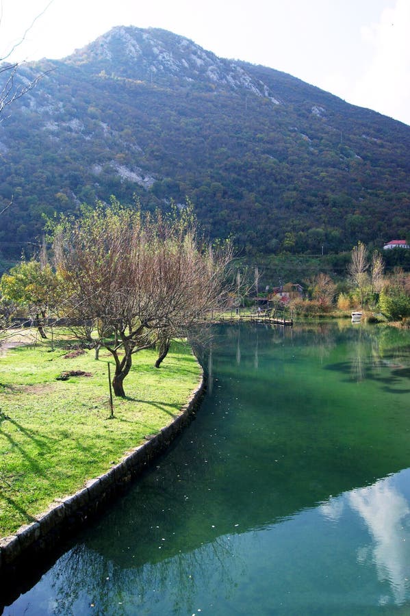 Landscape in Morinj stock image. Image of montenegro - 72404323