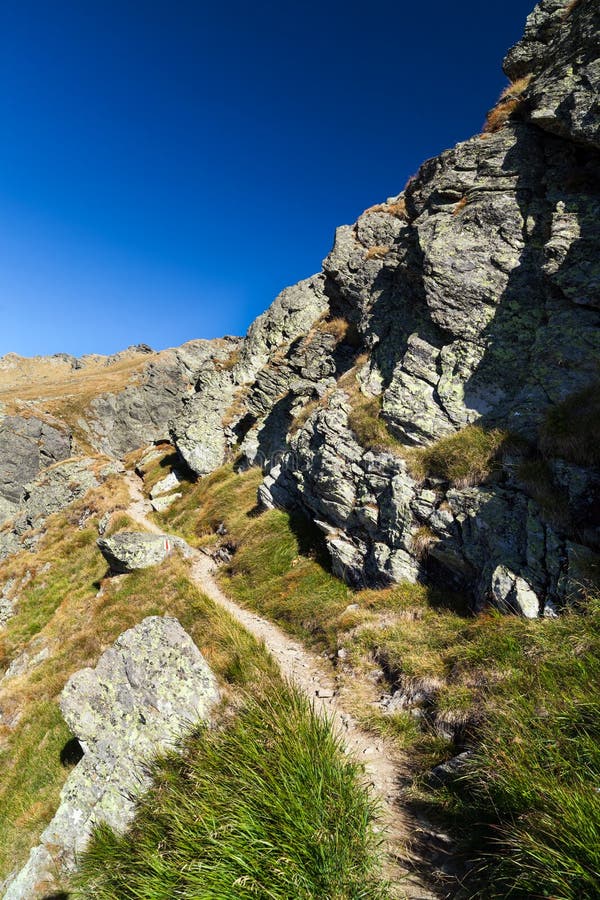 Landscape with Mountain Trail Stock Image - Image of nature, calm: 26490123