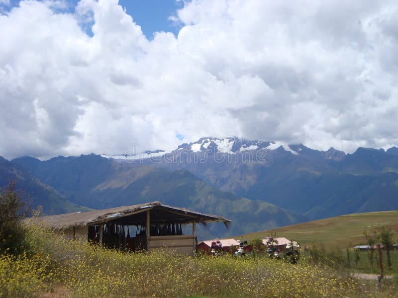 Landscape of the Mountains in Peru Stock Photo - Image of landscape ...