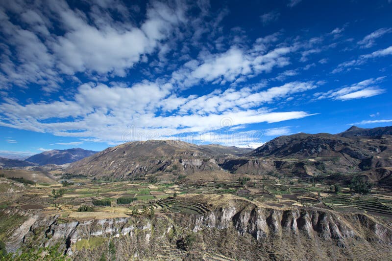 Landscape in Mountains. Peru Stock Image - Image of trek, mules: 268374261