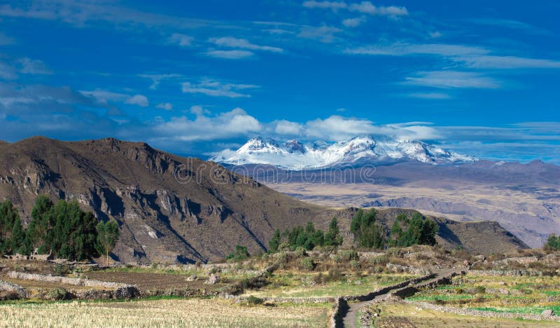 Landscape in Mountains. Peru Stock Image - Image of nevado, trek: 269031081