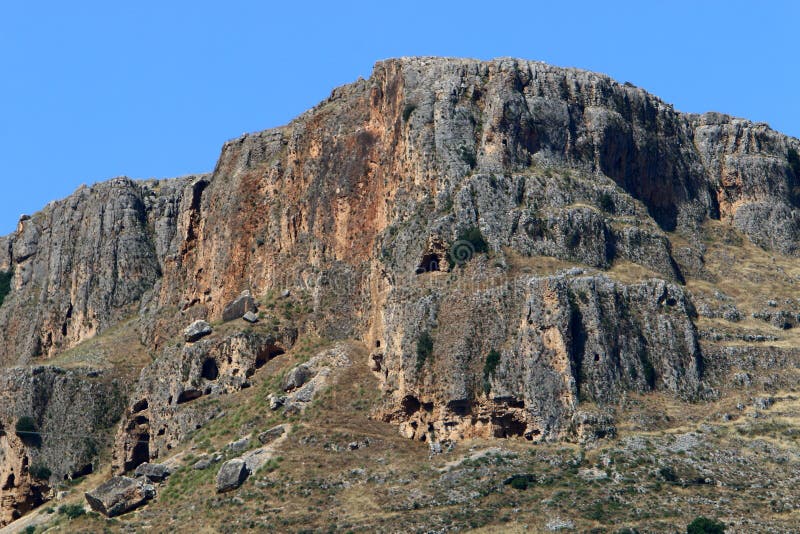 Landscape in the Mountains in the State of Israel Stock Image - Image ...