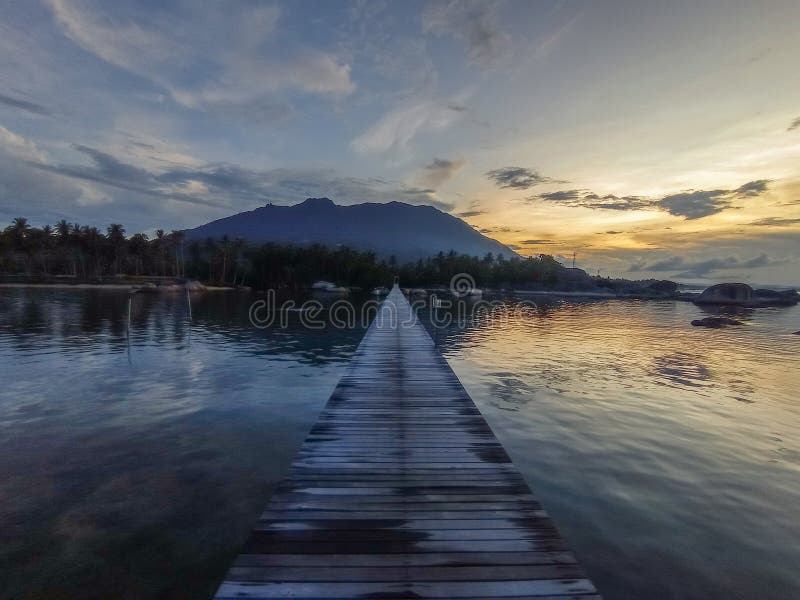 Landscape of Natuna Dive Resort Stock Image - Image of dive, resort ...