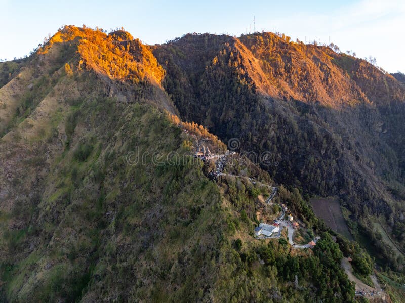 Landscape Nature View Mountains in East Java, Indonesia Stock Image ...