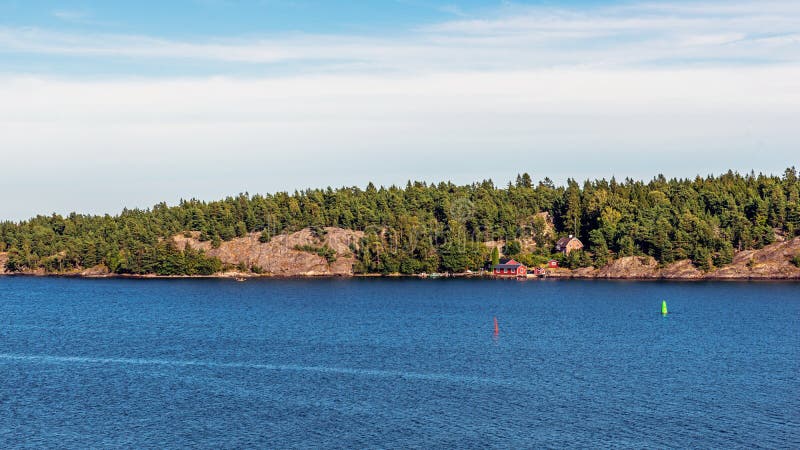Landscape near Nynashamn stock image. Image of european - 58919009