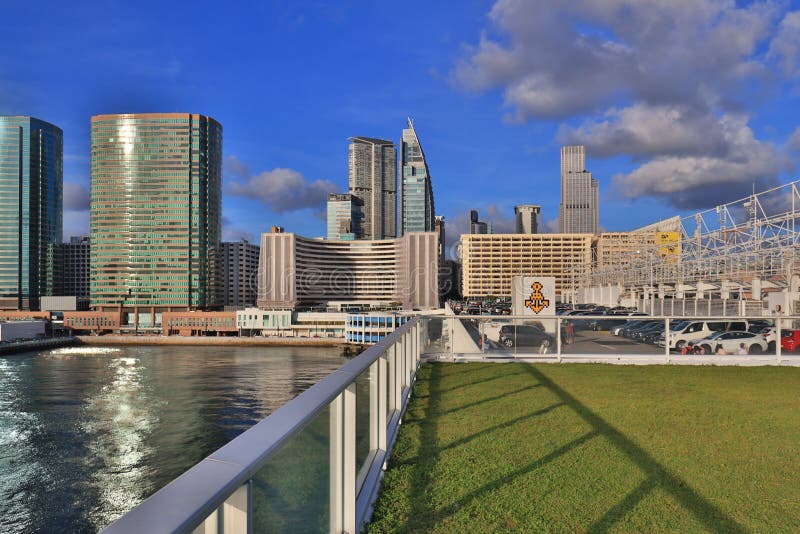 The Landscape of the Ocean Terminal Deck 10 July 2021 Editorial Stock ...