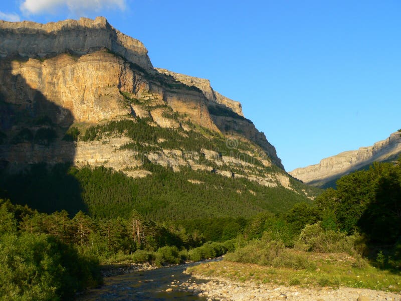 Landscape, Ordesa ( Spain ) Stock Image - Image of mountain, rocks: 8674571