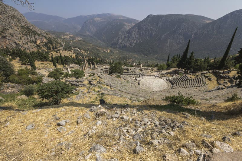 Overview Delphi Greece Stock Photos - Free & Royalty-Free Stock Photos ...
