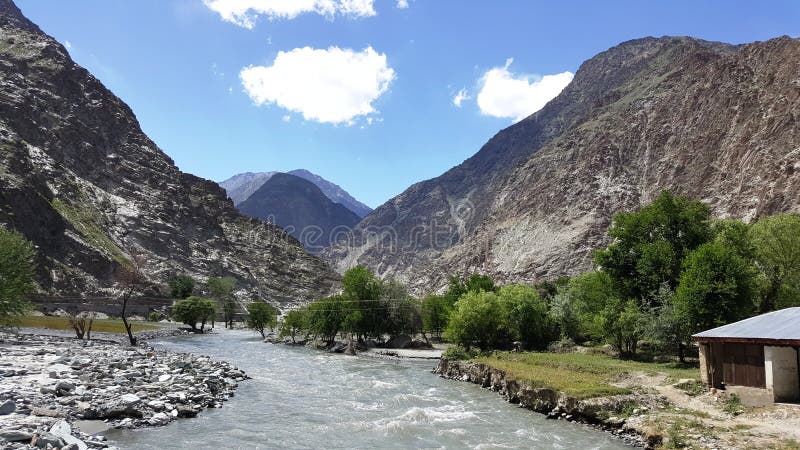 Landscape Pakistan stock image. Image of scene, view - 73576315