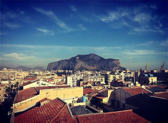 Landscape of Palermo stock image. Image of palermo, picturesque - 125640605