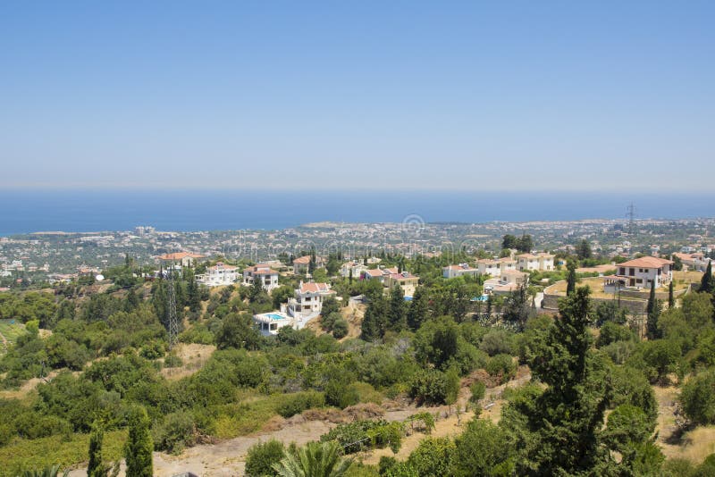 Landscape op Paphos stock image. Image of buildings, cyprus - 30263629