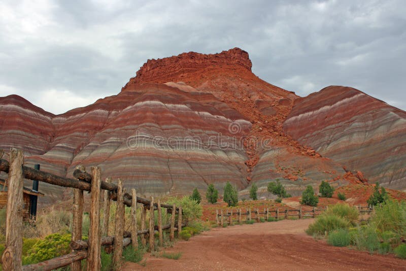 Landscape of Paria Movie Set Stock Image - Image of colorful, landscape ...