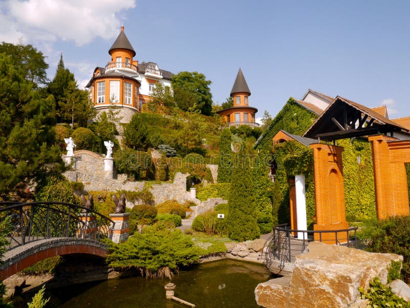 The Landscape Park in the Village of Buky. Ukraine Editorial Stock ...