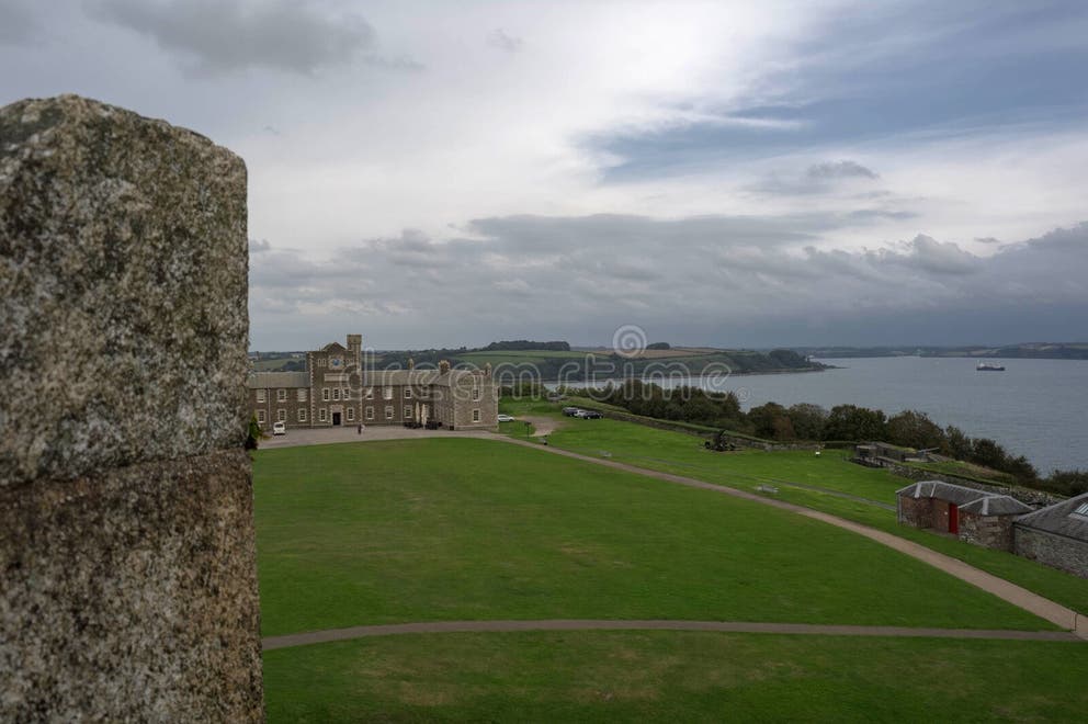 Pendennis castle stock image. Image of shore, kingdom - 159040959