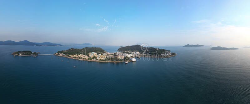 The Landscape Peng Chau Island in Hong Kong Jan 6 2024 Editorial Image ...
