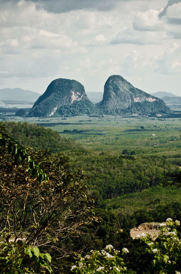 Landscape of Perlis stock image. Image of valley, hill - 23034293