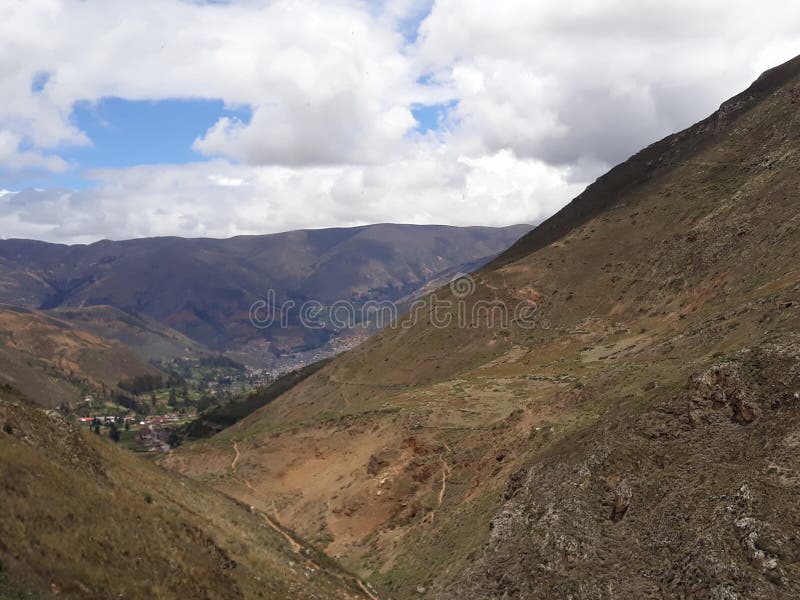 Landscape in Peru stock photo. Image of mountains, trees - 179198862