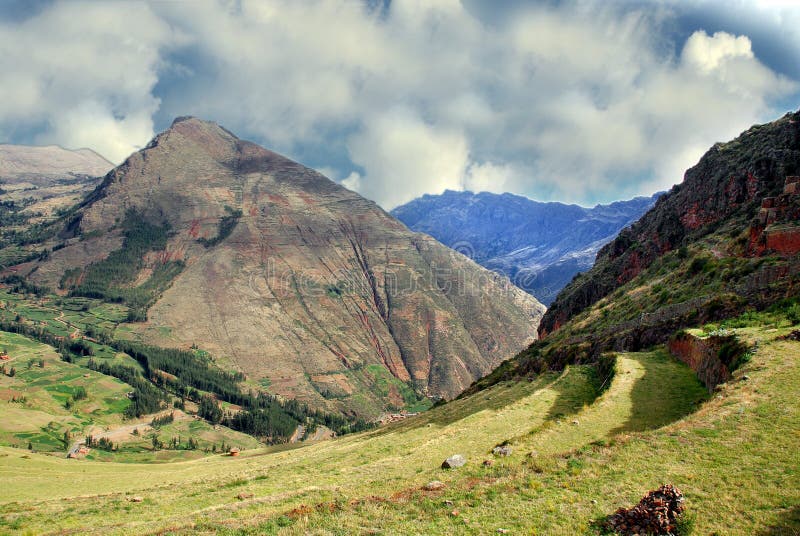 Landscape in Peru stock image. Image of beauty, cacti - 47097625