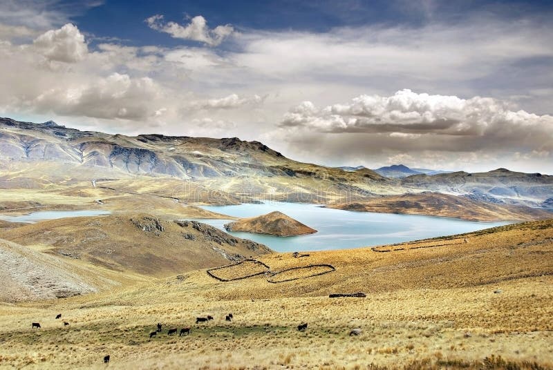 Landscape in Peru stock image. Image of deep, landscape - 47097939