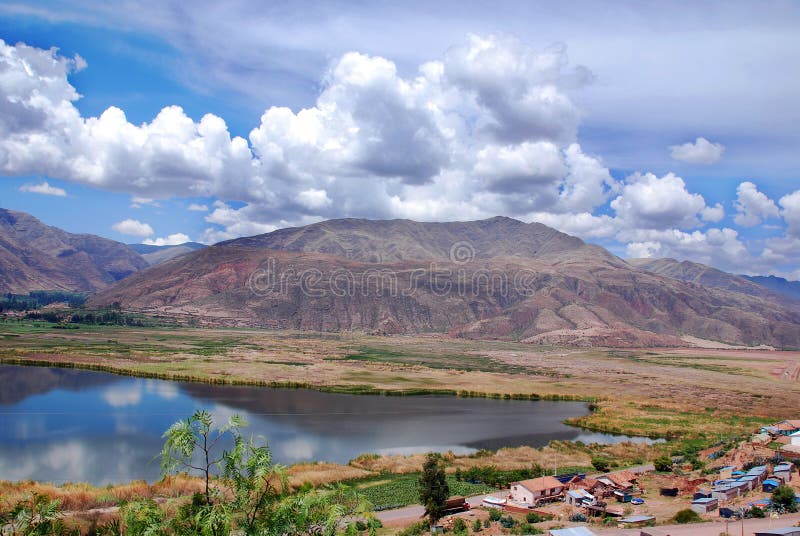 Landscape in Peru stock image. Image of outdoors, andean - 47099939
