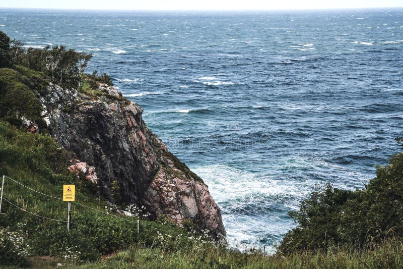 Landscape Photo of Seaside and Cliff Stock Photo - Image of landscape ...