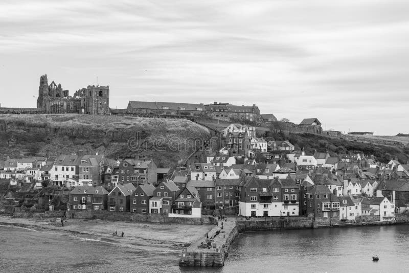 Whitby stock photo. Image of town, horizontal, harbour - 245530242