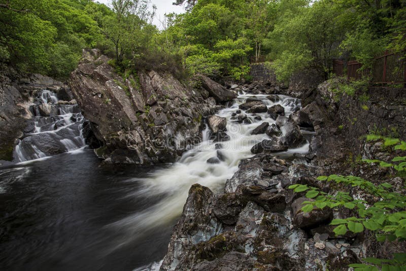 Landscape Photography of Waterfall in Forest Stock Image - Image of ...
