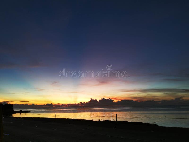 Landscape Photos Relaxing Sunset Stock Image - Image of sunset ...