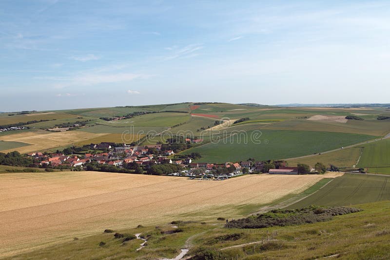 The landscape of Picardy stock image. Image of picardy - 32568977