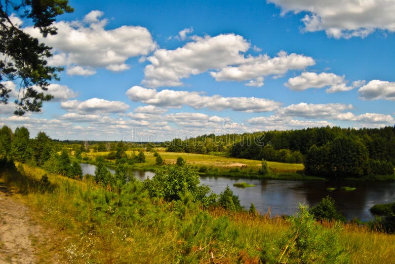 Landscape stock photo. Image of ryazan, picturesque, nature - 47278622