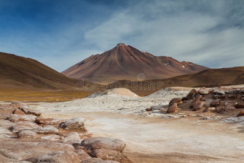 Landscape of Pierdras Rojas Stock Photo - Image of landscape, atacama ...