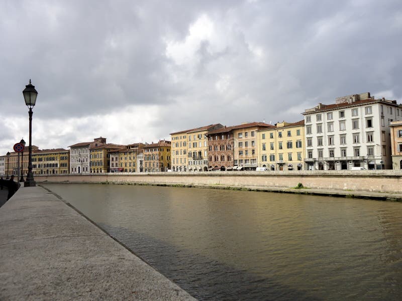 Landscape of Pisa, Italy stock photo. Image of landmark - 230780290