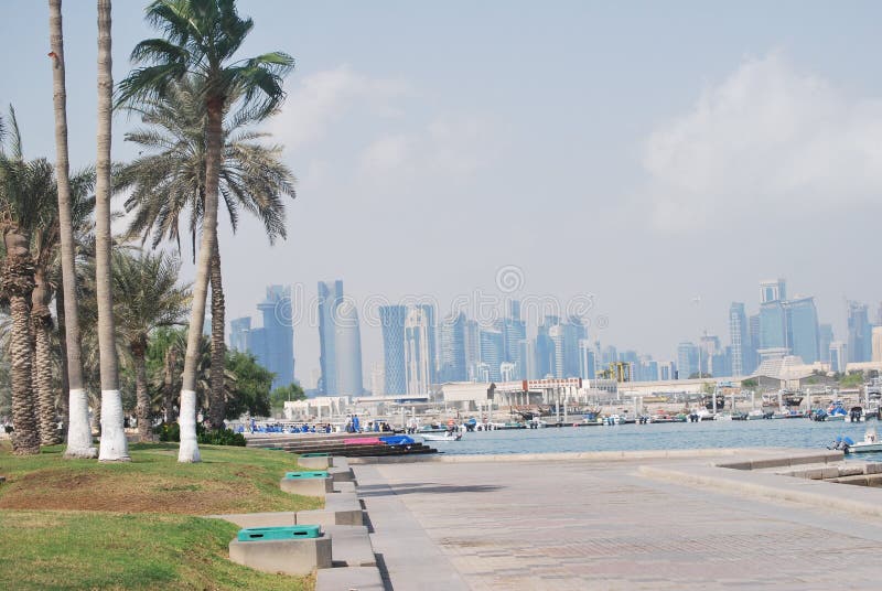LANDSCAPE of QATAR stock image. Image of landscape, cool - 54208713