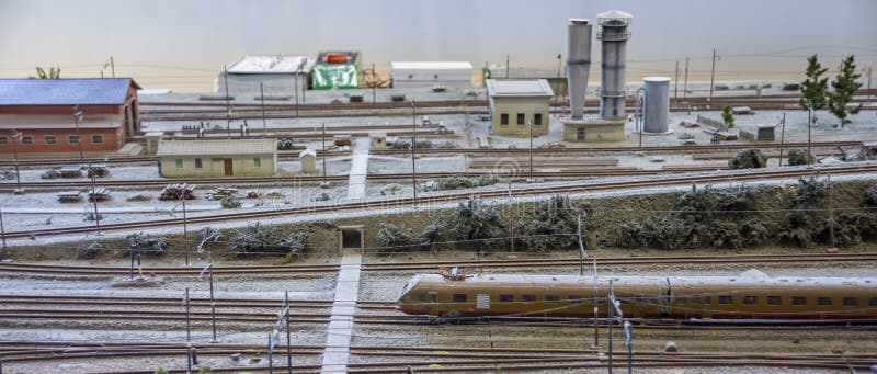 Railway station area stock photo. Image of safety, rust - 118577468