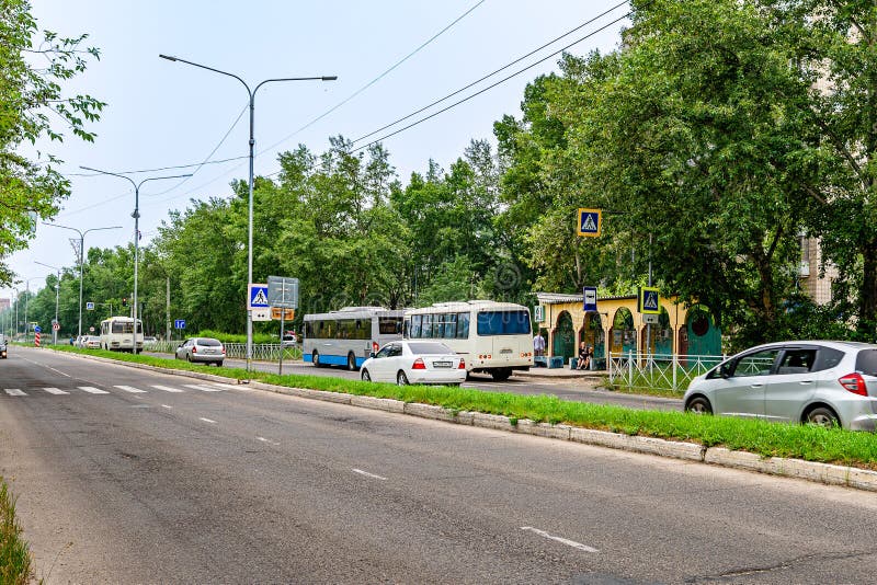 Landscape of Red Stone City, Russia Editorial Stock Photo - Image of ...