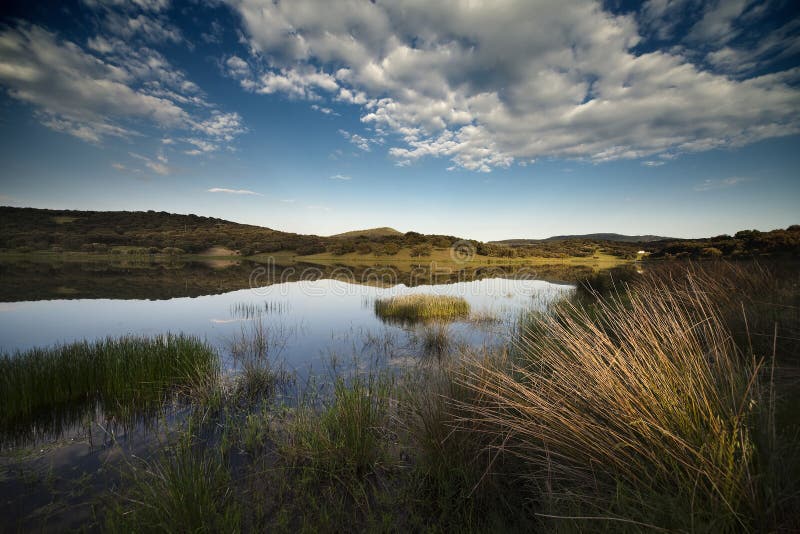 Landscape reflected stock photo. Image of massif, lofty - 22469080