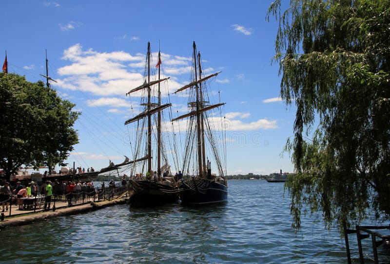 Landscape with Retro Ship stock photo. Image of surface - 167812652